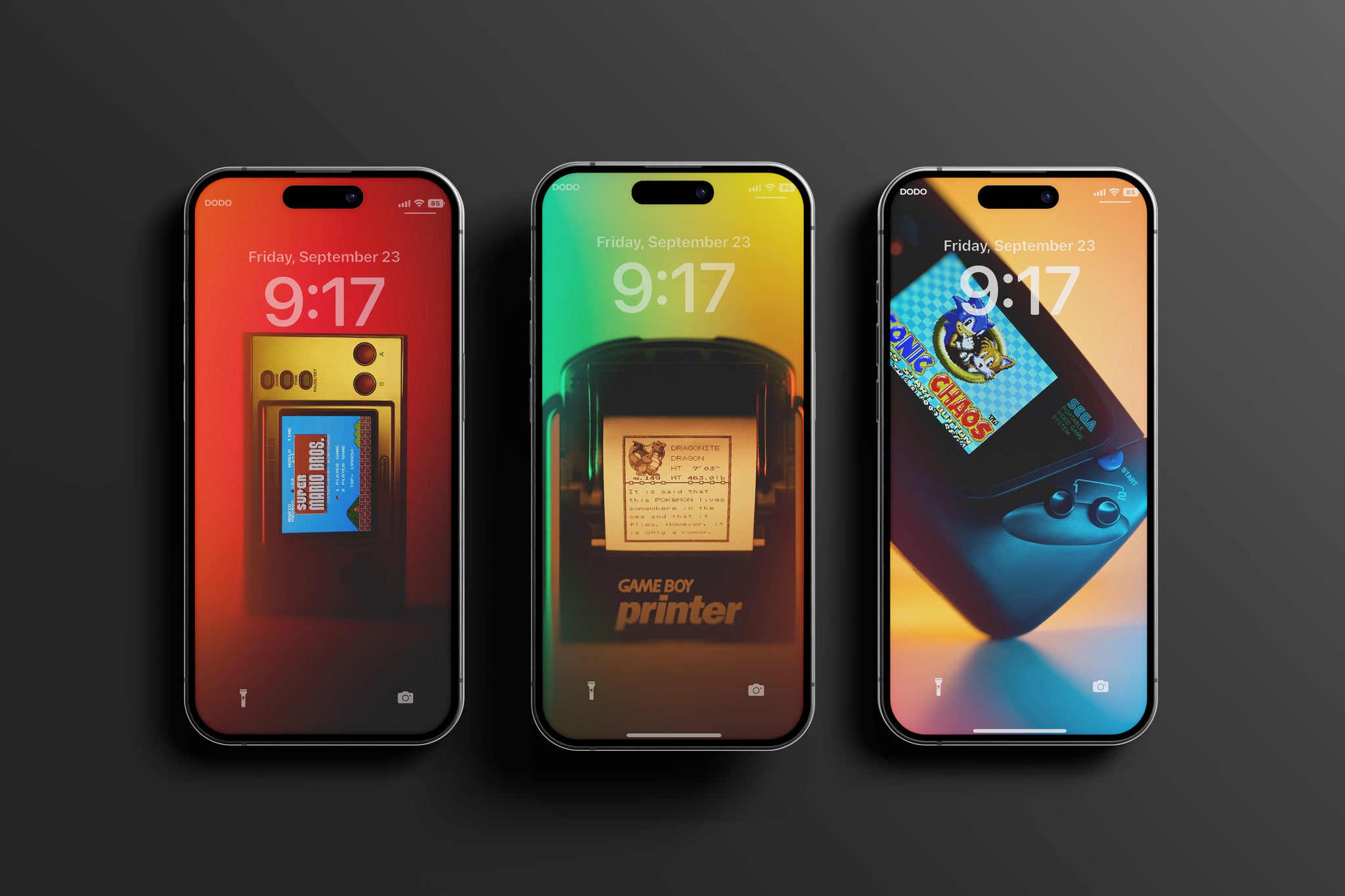Handheld Consoles Wallpaper Kit (Vertical) – Retro Dodo's Store