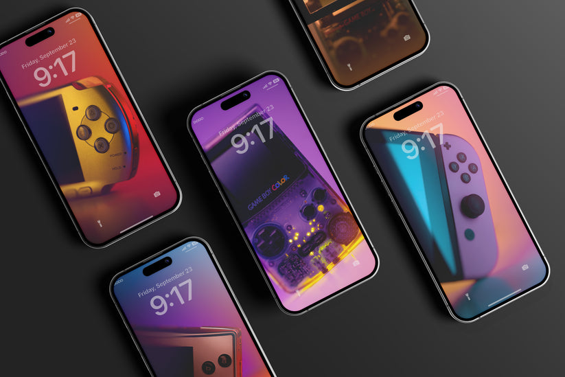 Handheld Consoles Wallpaper Kit (Vertical) – Retro Dodo's Store